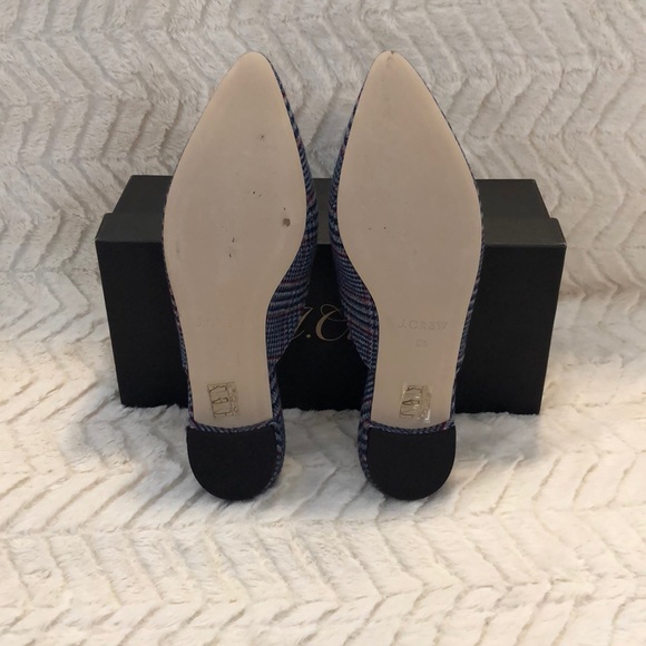 J Crew Shoes J Crew Tweed Loafer Mules Poshmark